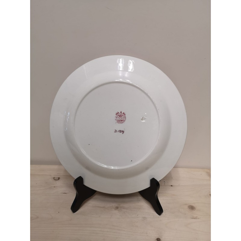 Sous plat rond Boch La Louvière