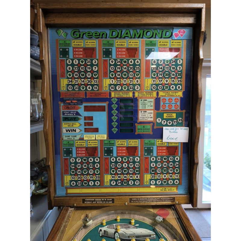 Ancien jeu de café / Bingo
